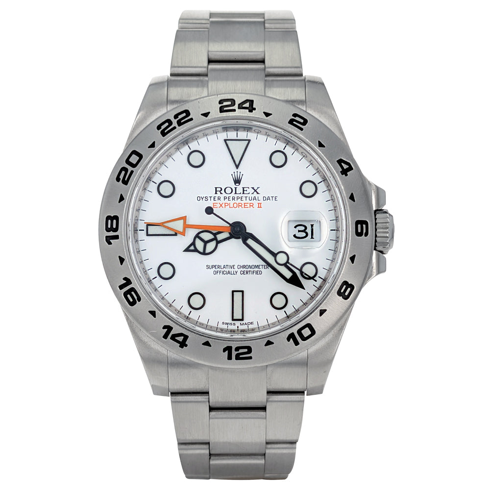 Rolex Explorer II 42mm Stainless Steel Polar 216570 – E.D. Marshall ...