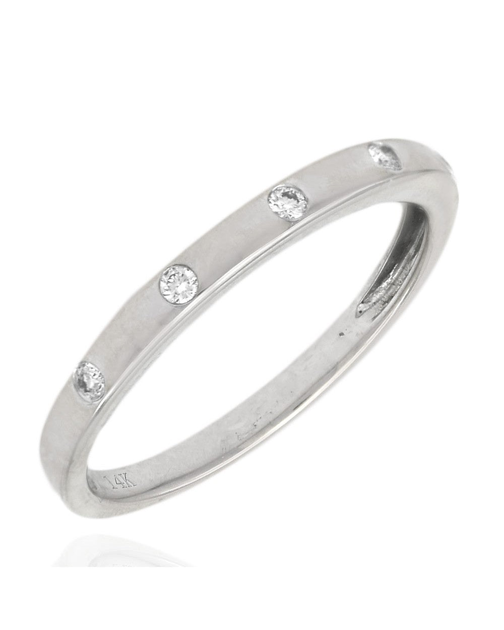 Flush Set Diamond Band – E.D. Marshall Jewelers™