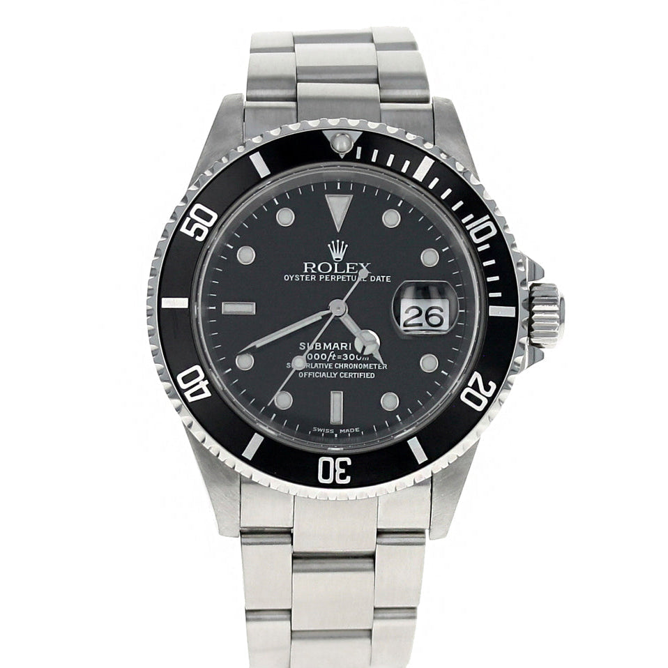 Rolex Submariner Date 40mm Stainless Steel 16610 – E.D. Marshall Jewelers™
