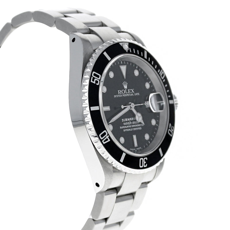 Rolex Submariner Date 40mm Stainless Steel 16610 – E.D. Marshall Jewelers™